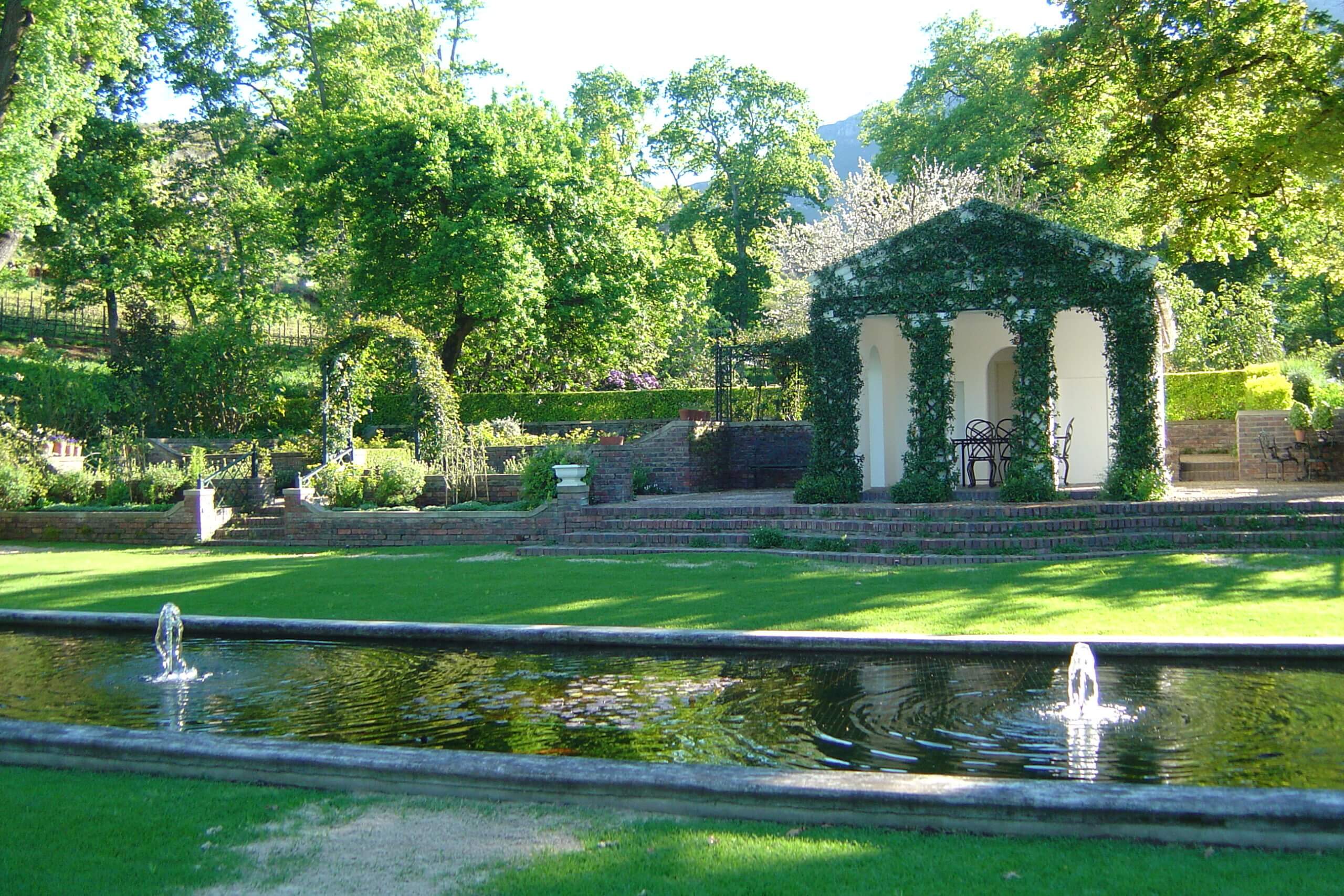 Gardens and Estate - Rustenberg Wines - South Africa