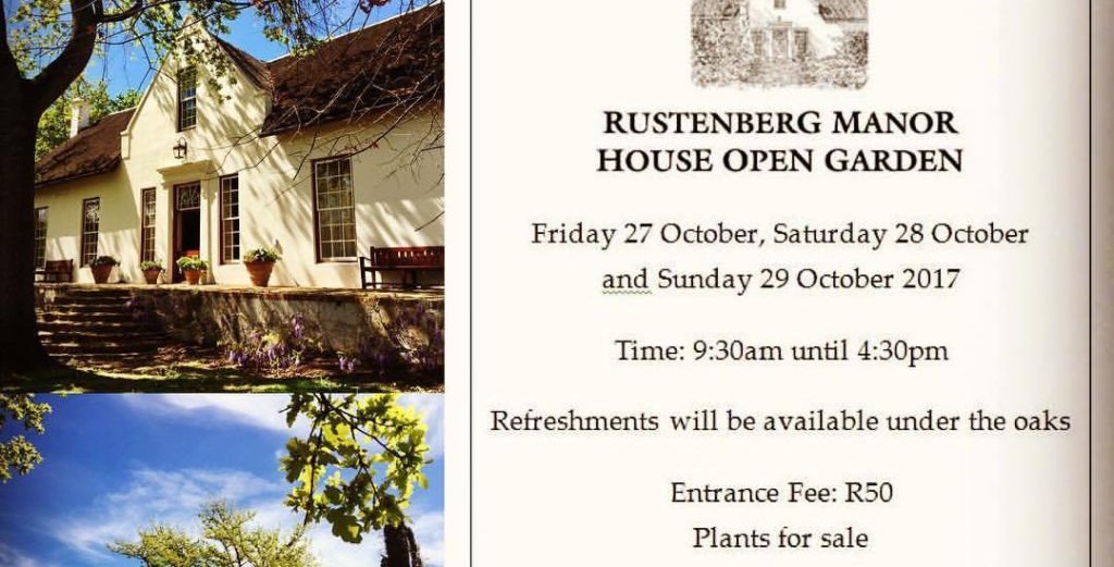 Rustenberg Open Garden 2017 - Rustenberg Wines
